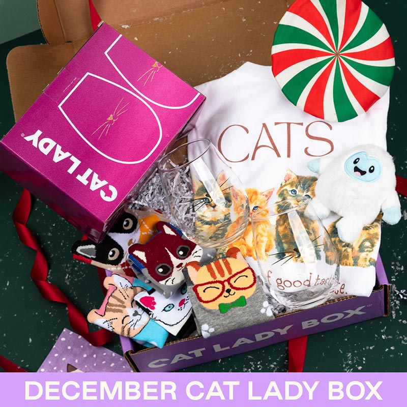 Cat Lady Box – Monthly Subscription Box for Cat Lovers & Their Cats ...